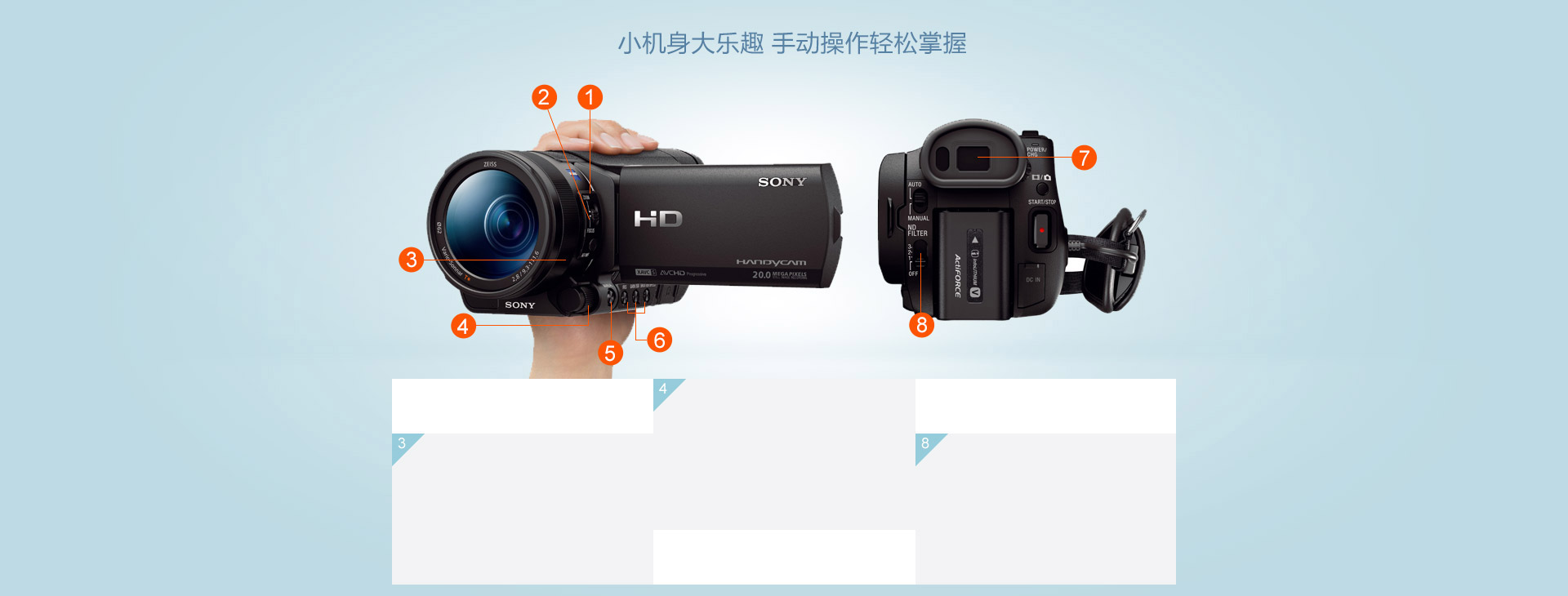 索尼HDR-CX900E_Sony HDR-CX900E_数码摄像机|报价,价格,配置,详情-索尼中国在线商城