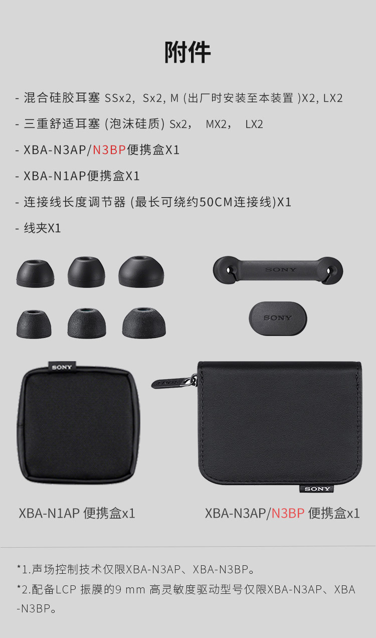 索尼XBA-N3BP_Sony XBA-N3BP_耳机|报价,价格,配置,详情-索尼中国在线商城